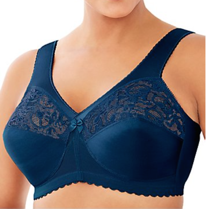 Glamorise Magic Lift Full Figure Wireless Support Bra The Breast Life
